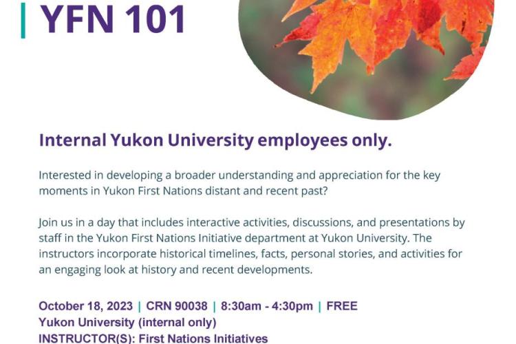Internal YFN 101 | Yukon University