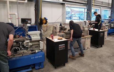 Millwright students complete program despite pandemic; one grad heads ...